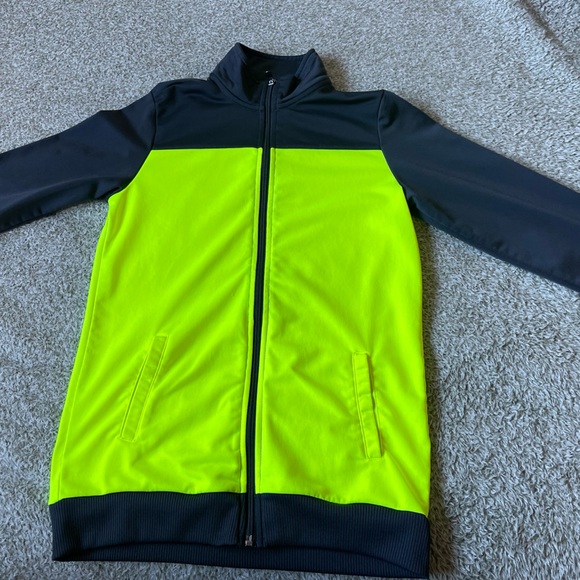bcg | Swim | Bcg Kids Swim Jacket Neon Yellow And Black | Poshmark